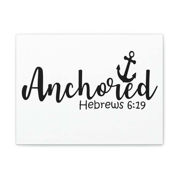 Express Your Love Gifts | Art | Scripture Sign Anchored Hebrews 629 ...